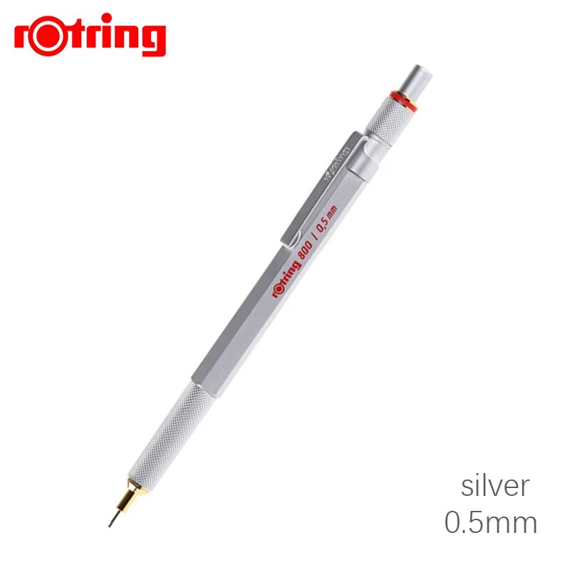 Механический карандаш Rotring 800 0,5/0,7 мм 0.5mm silver