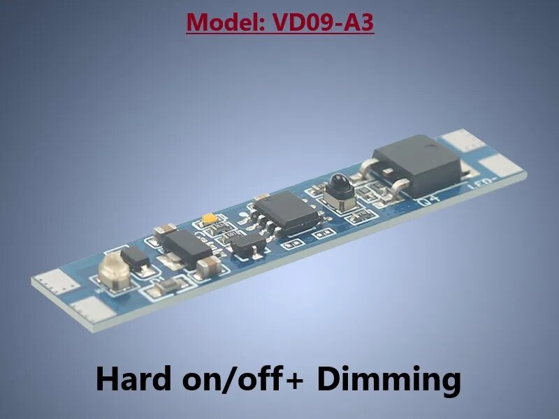 GEDLUZI VD09 бесконтактный ИК датчик для светодиодных лент 12/24В VD09 A3