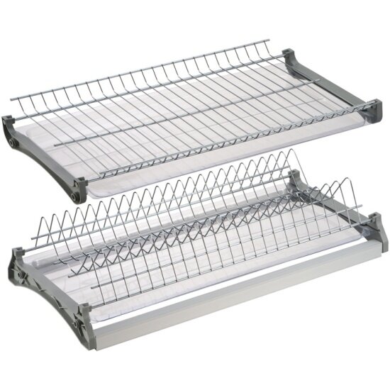 Сушка для посуды Lemax Prof двухуровневая 400 мм хром (VAR 400)