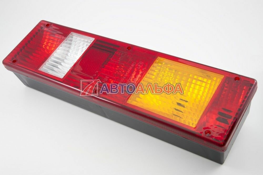 Фонарь задний правый 24В рифленый тюнинг желтый поворотник,7442-400R КАМАЗ, МАЗ Евро