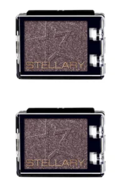 Моно тени для век наборные Stellary E-Clipse, тон 23 Коричневый Сахар, 1 г, 2 шт