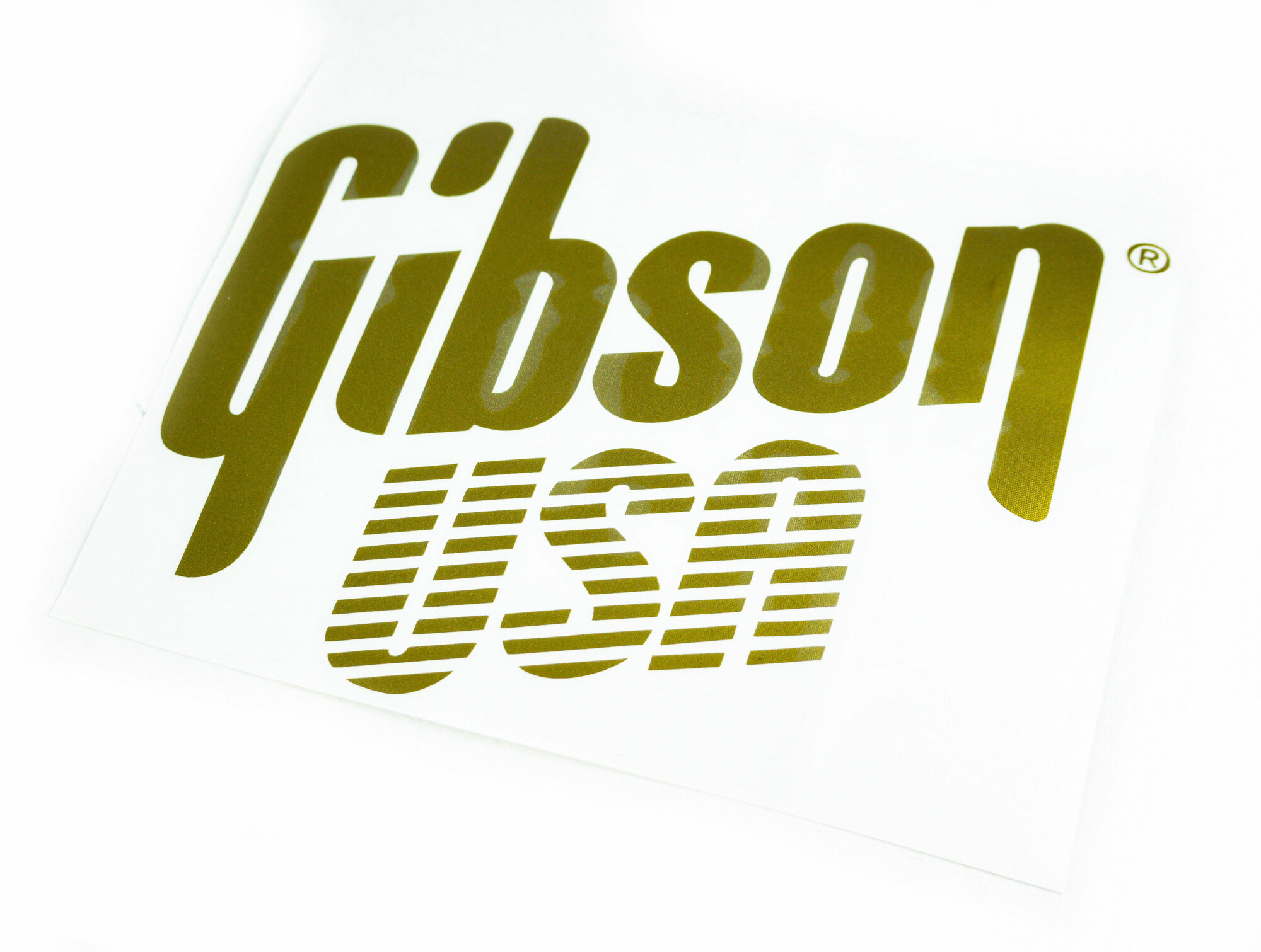 Наклейка на кейс "Gibson" Струнки. ру