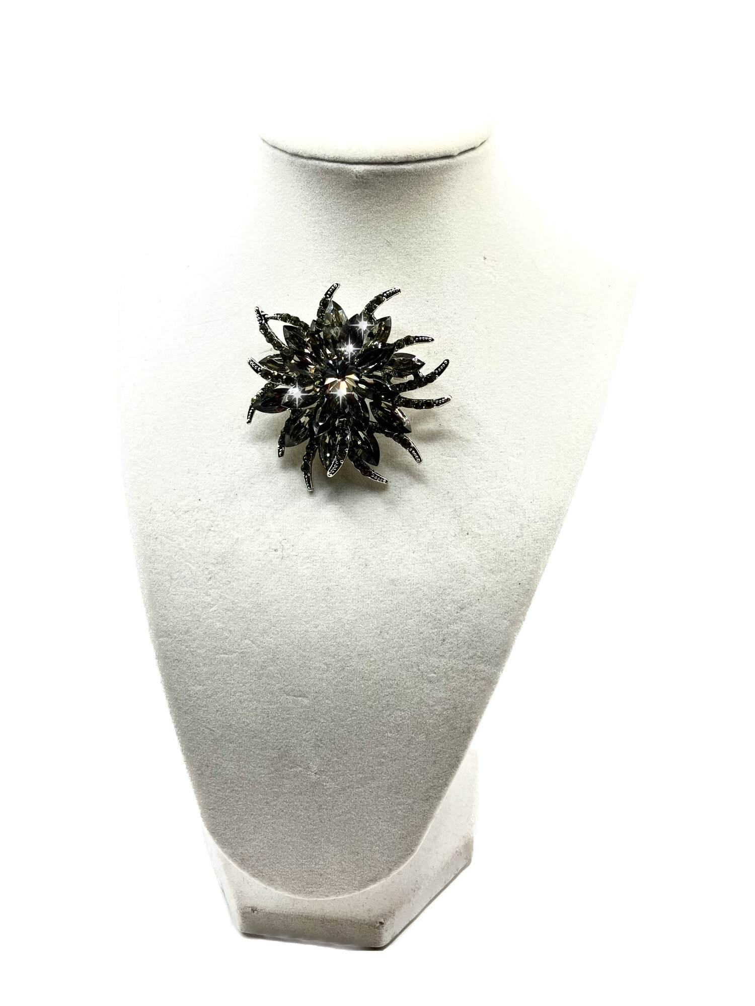 Брошь, кристаллы Swarovski