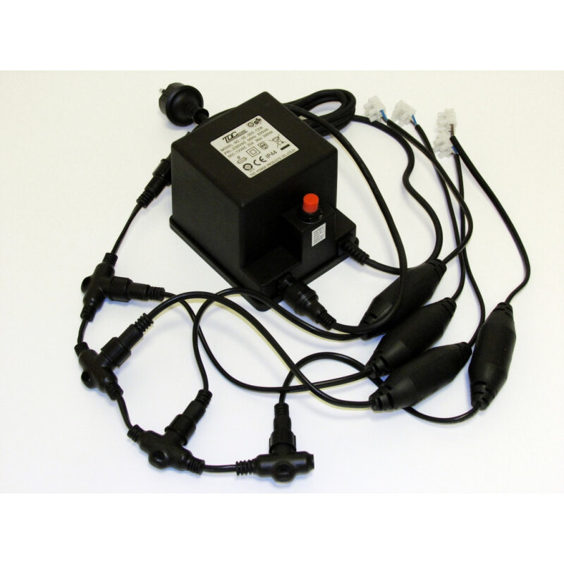 J300W (TRANSFORMER), трансформатор для LED гирлянды клип-лайт 240V/12V, 300W. Neo-Neon