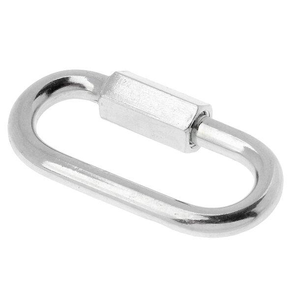 Соединитель цепей с гайкой 6мм (GL) (16 шт. в комплекте)