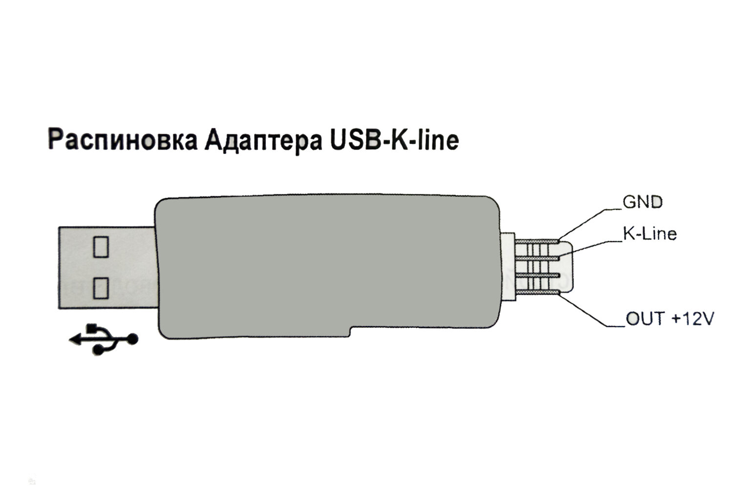 Штат Адаптер USB-K-line — фото 1
