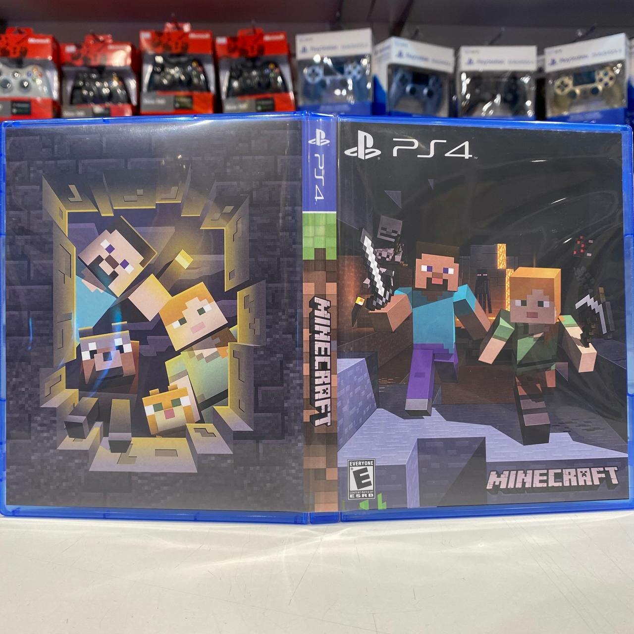 Эксклюзивная обложка PS4 для Minecraft №22