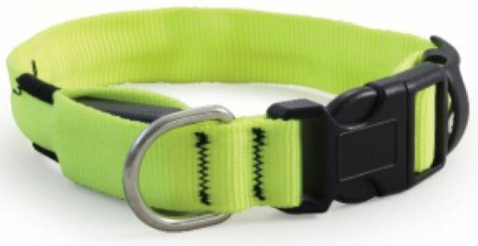 Triol Светодиодный ошейник желтый 2,5*41-51 см (LD04L)