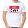 Футболка hello сава, размер (62)6XL, белый