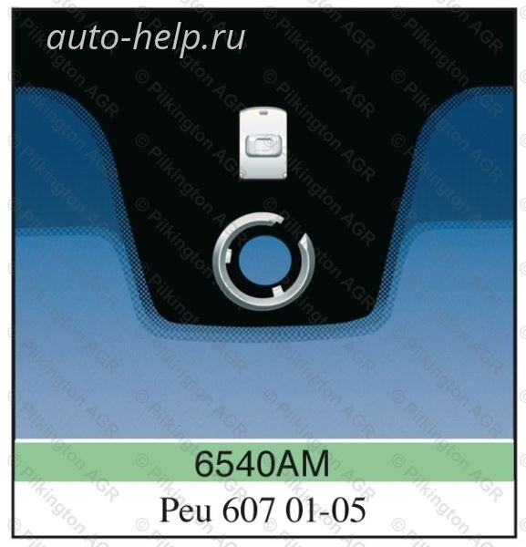 BENSON PEUGEOT Лобовое ДД VIN Молдинг