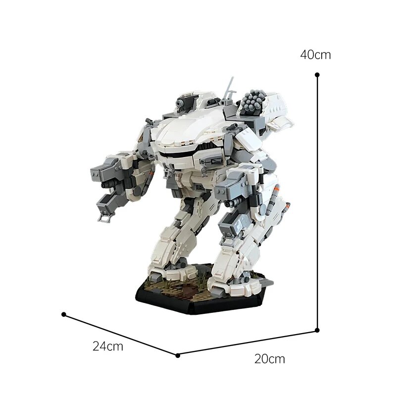 MOC BattleTeched Королевский краб