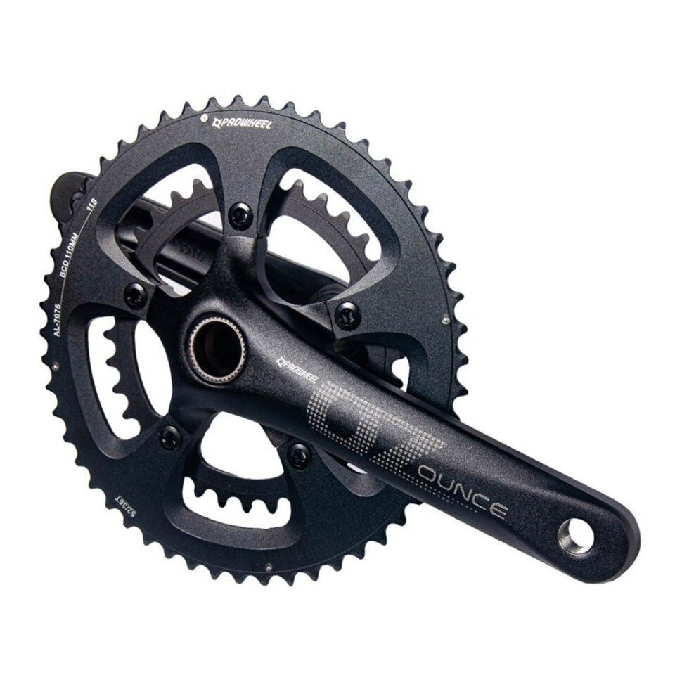 Система Prowheel Ounce-721C-TT, 2x10/2x11 скоростей, 52T-36T, 172,5 мм, шоссе