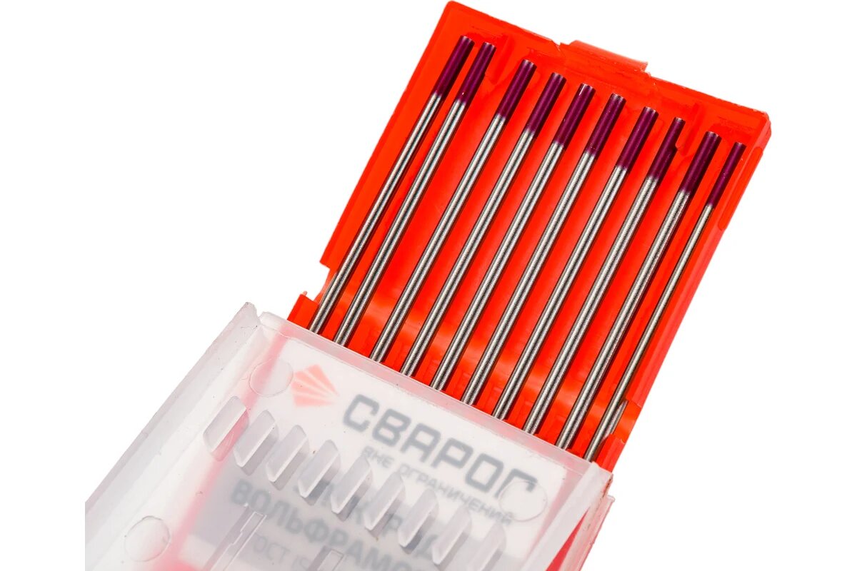 Сварог WTh-20 электрод вольфрамовый 2.4x175 мм 10 шт ТМ упаковка 99602 для сварки