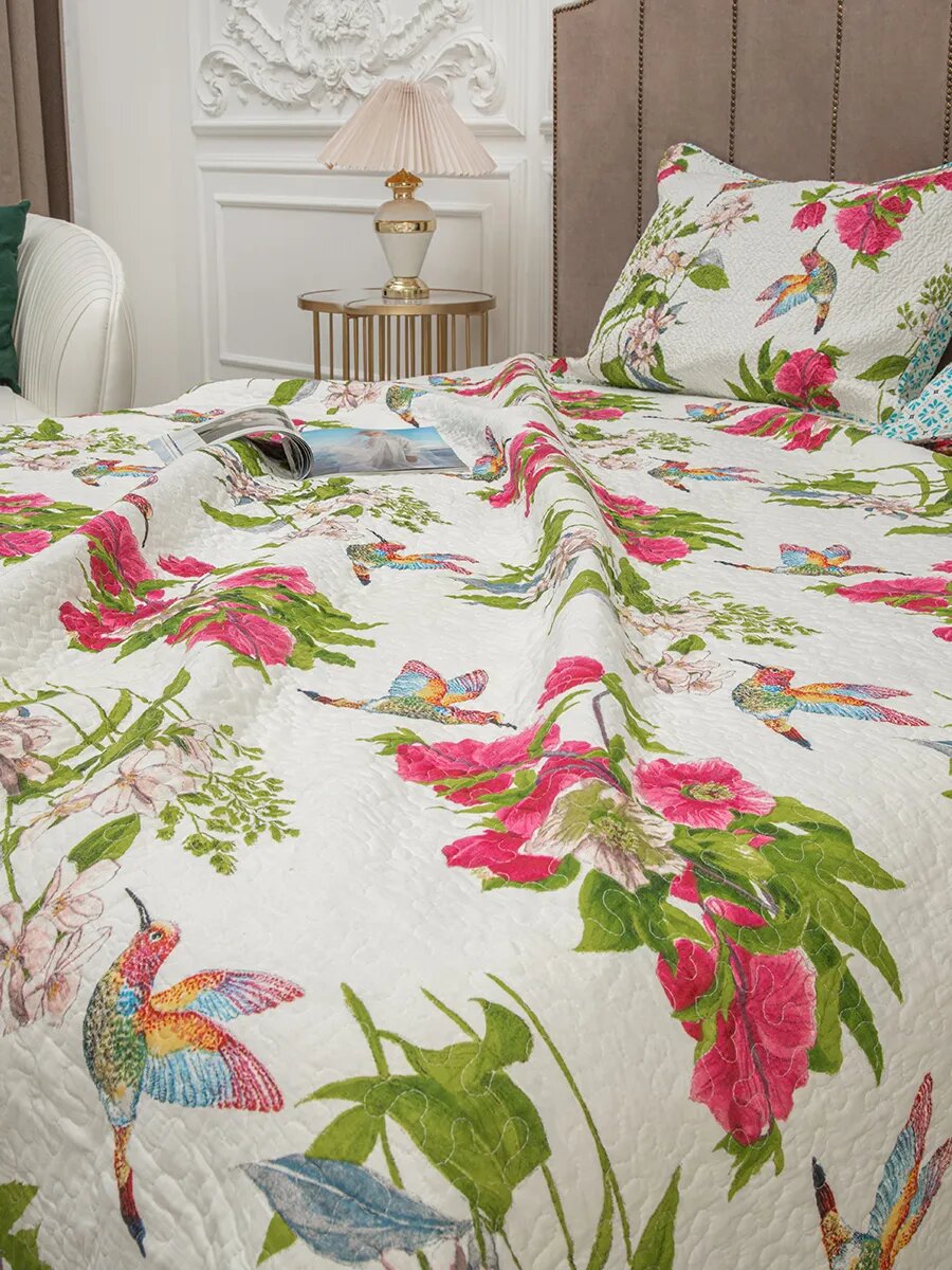 Покрывало 230х250 Patchwork наволочки 50х70 хлопок