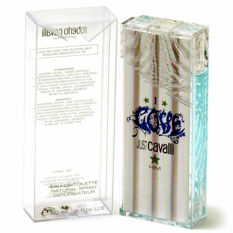 Roberto Cavalli Just Cavalli I Love Him Туалетная вода для мужчин 60 ml
