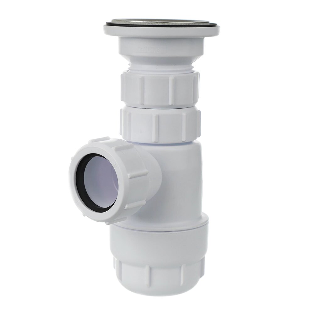 Сифон для мойки McAlpine бутылочный 1 1/2'х40 мм без выпуска