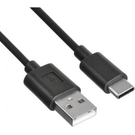 Кабель Kingprice KP-USBAC-3A-1m USB-A - USB-C, 1м, черный