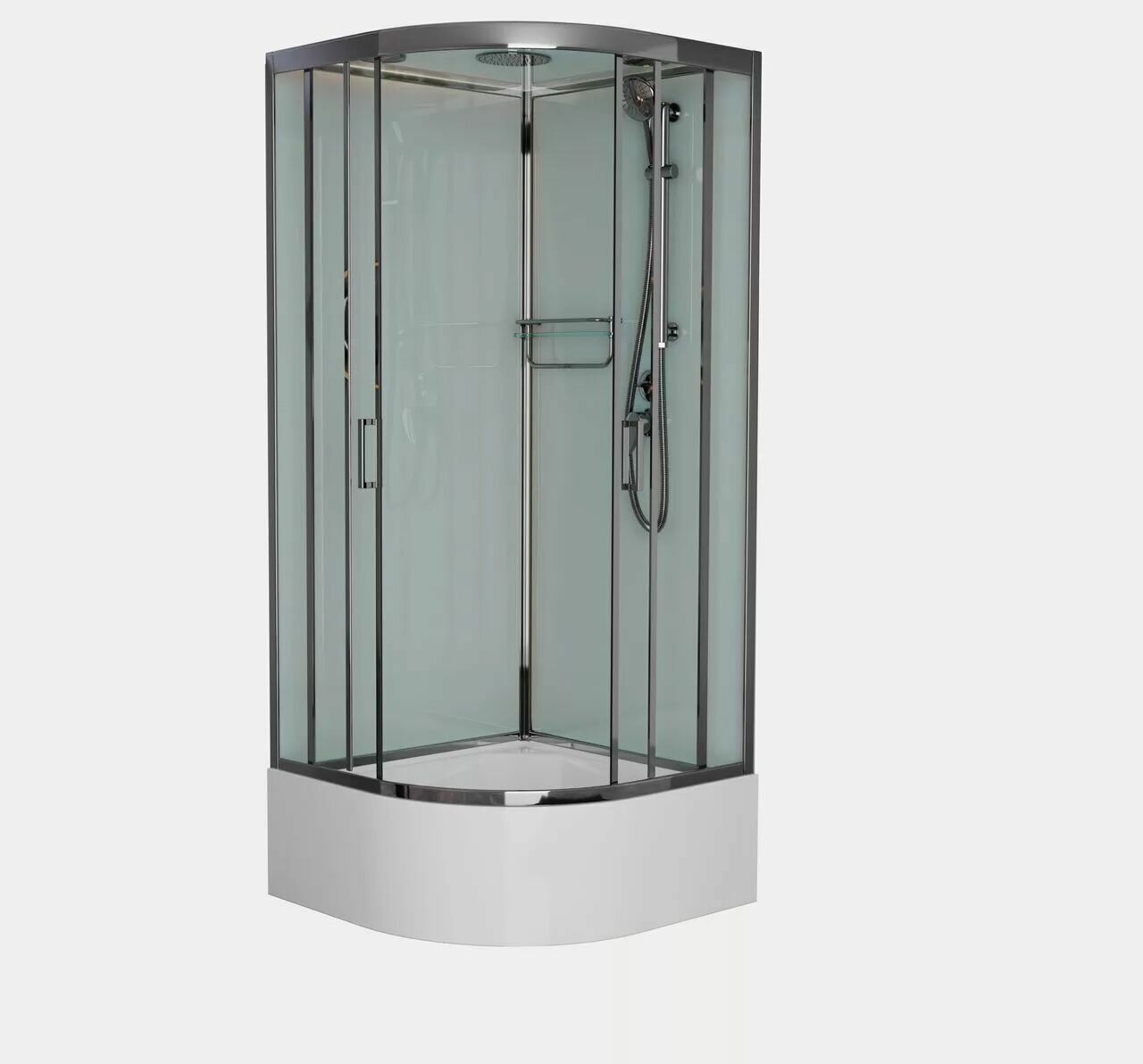 Душевая кабина Frank Orbis 409/2 М Brilliant высокий поддон