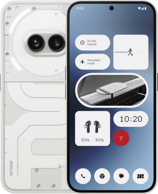 Смартфон Nothing Phone 2A, 12/256Gb Global, Dual nano SIM, Milk