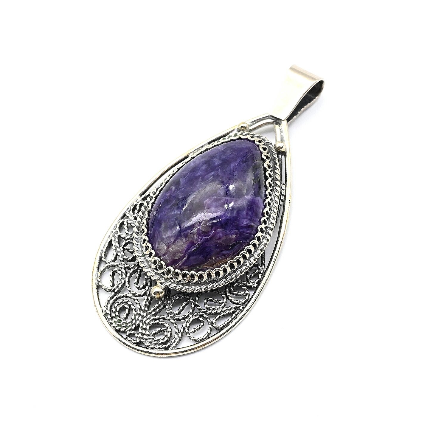 Подвеска, чароит