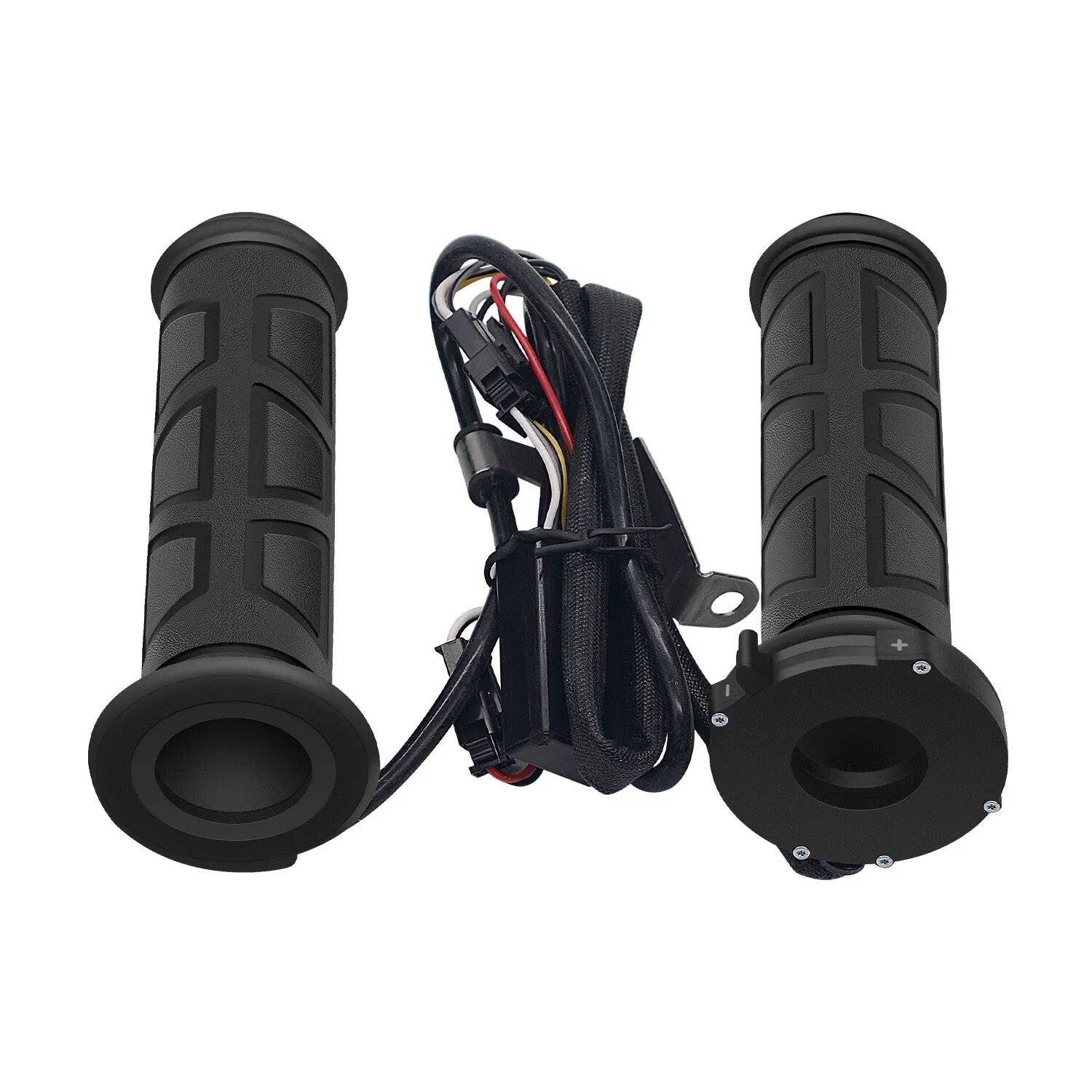 Мотоциклетные ручки с подогревом, электрические формованные ручки, скутер, мопед, грелка для рук, 22 мм, регулируемая ручка для мотокросса, vespa