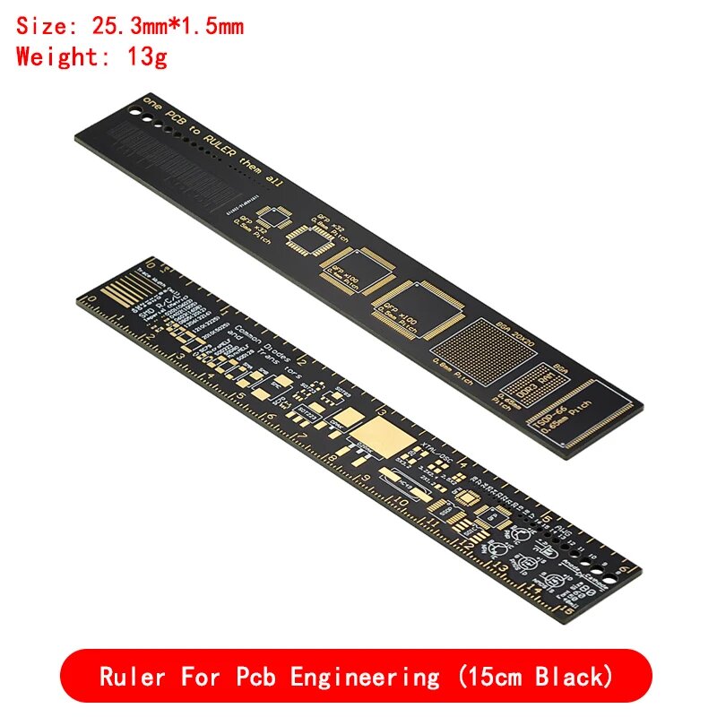 Линейка PCB для электронных инженеров Si Tai&SH v2 - 6 black