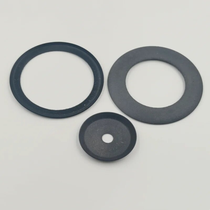 Черные поршневые кольца для пневмоинструмента 0.6/0.8/1.0/1.2 мм 50x30.5x1