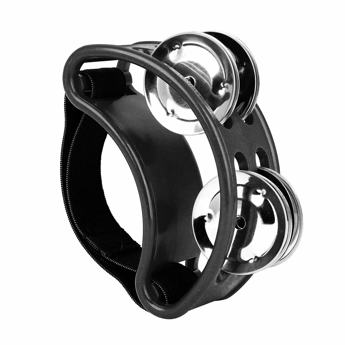 Ножной тамбурин Jingle Bell Черный, Black