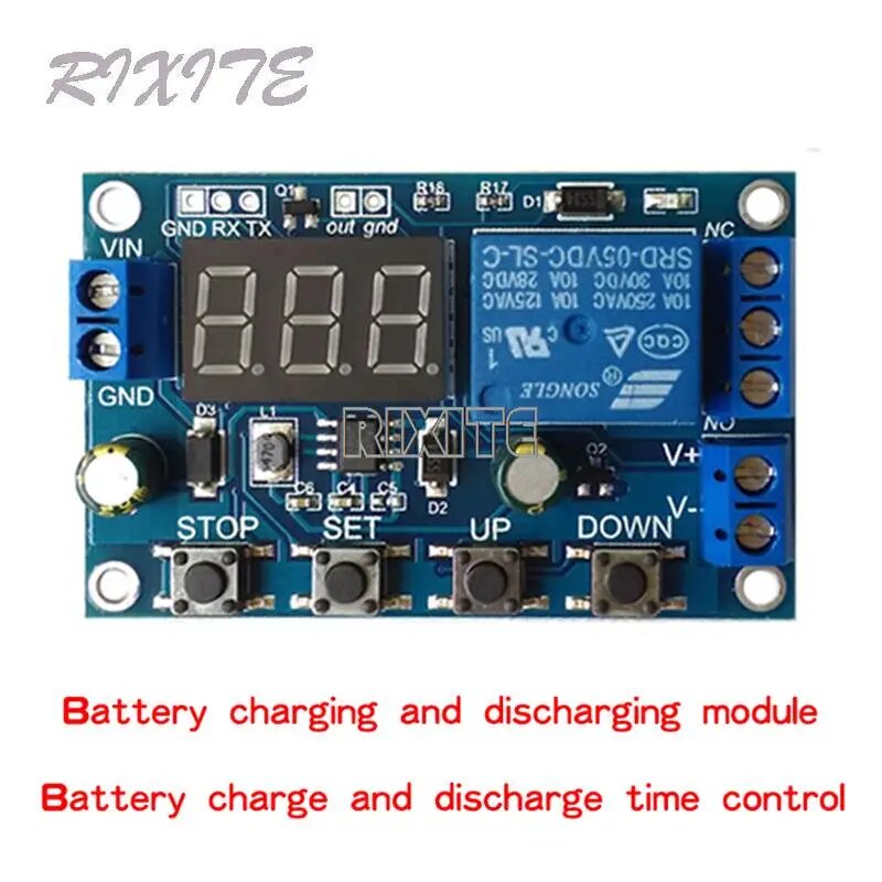 Контроллер заряда и разряда аккумулятора RIXITE Battery Charger Control Module