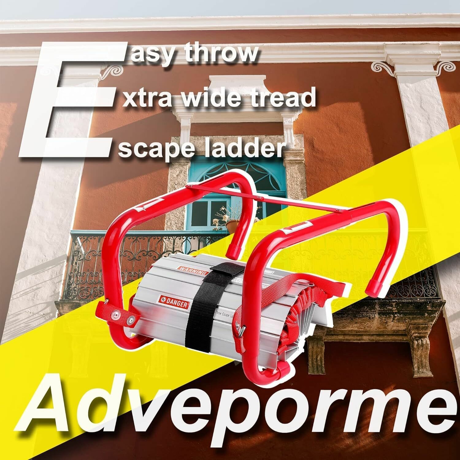 Аварийно-спасательная подвесная лестница длиной 4 метра