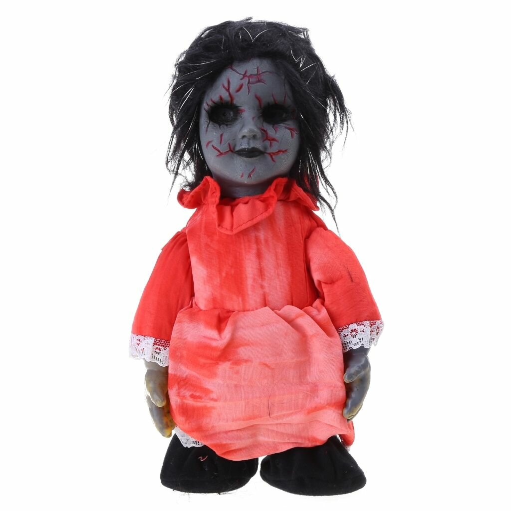 (1шт) Электрическая кукла ужасов на Хэллоуин Toy-01