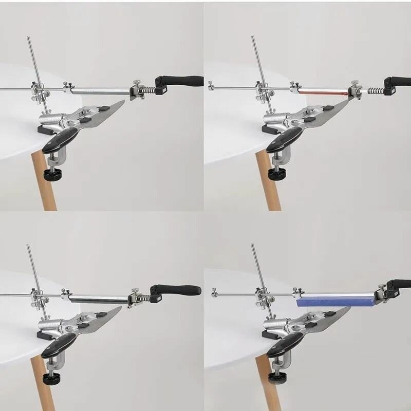 Модернизированная версия Ruixin Pro RX009 Система заточки ножей из алюминиевого сплава, перевернутые на 360 шлифовальные инструменты с постоянным углом