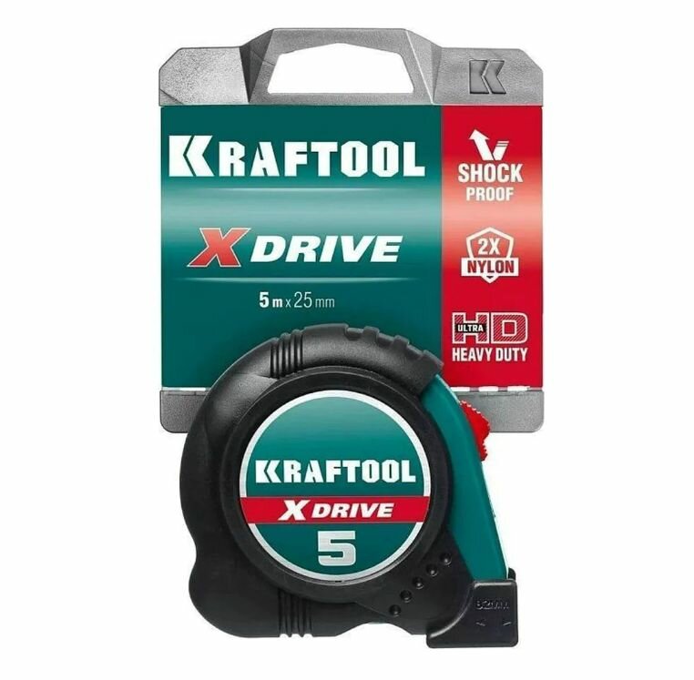 Рулетка Kraftool X-Drive 5м*25мм 34122-05-25_z02