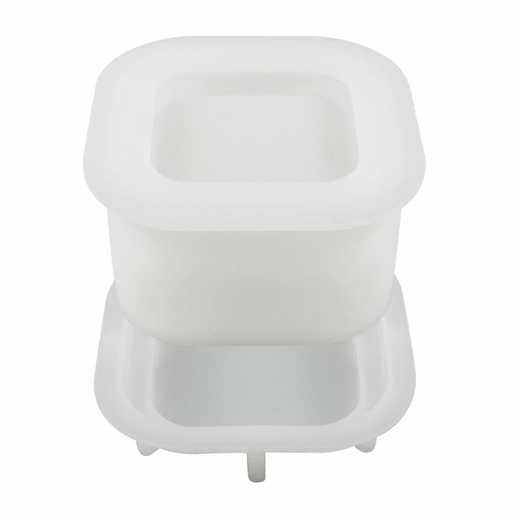 Гипсовая форма для подсвечников-Квадрат 2