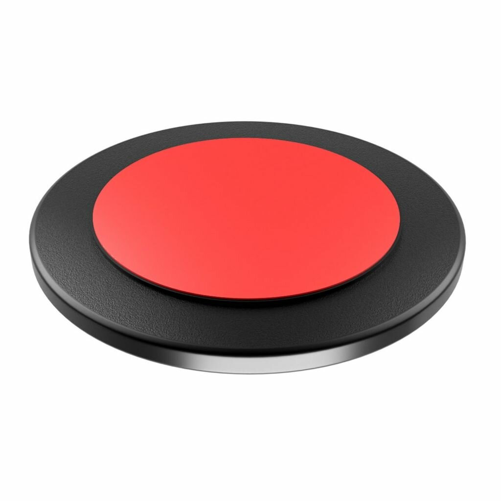 Клеевой магнитный держатель для телефона MagSafe - черный, 1 комплект