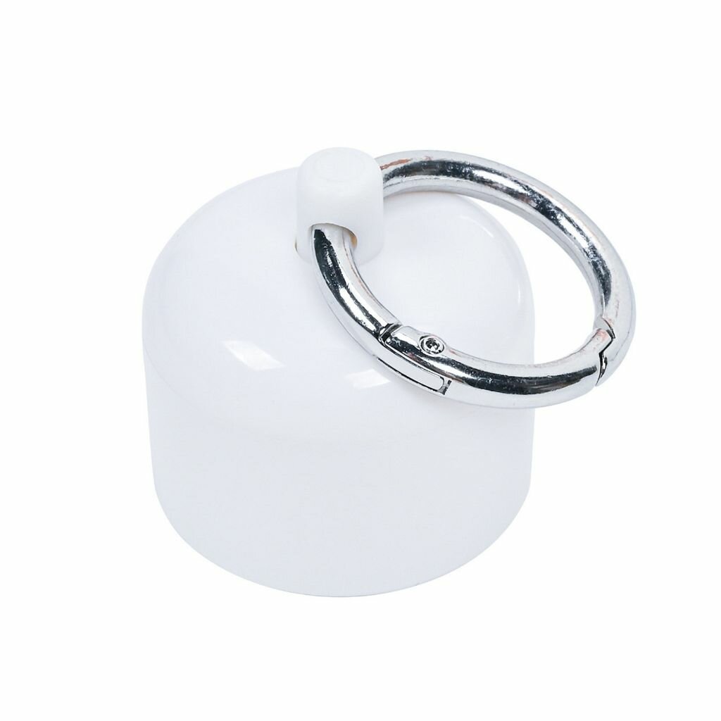 Компактный ювелирный футляр-брелок для хранения серег и колец, используемый в путешествиях