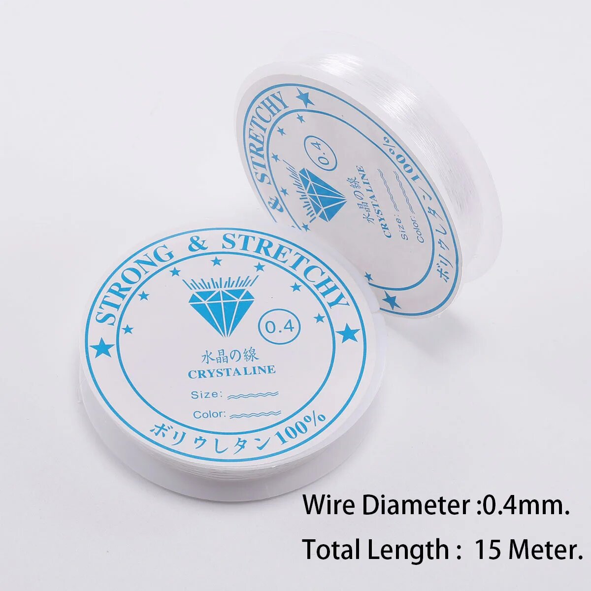 Эластичная веревка St.kunkka для бисера 0,4-1 мм 0.4mm x 15 Meter 01