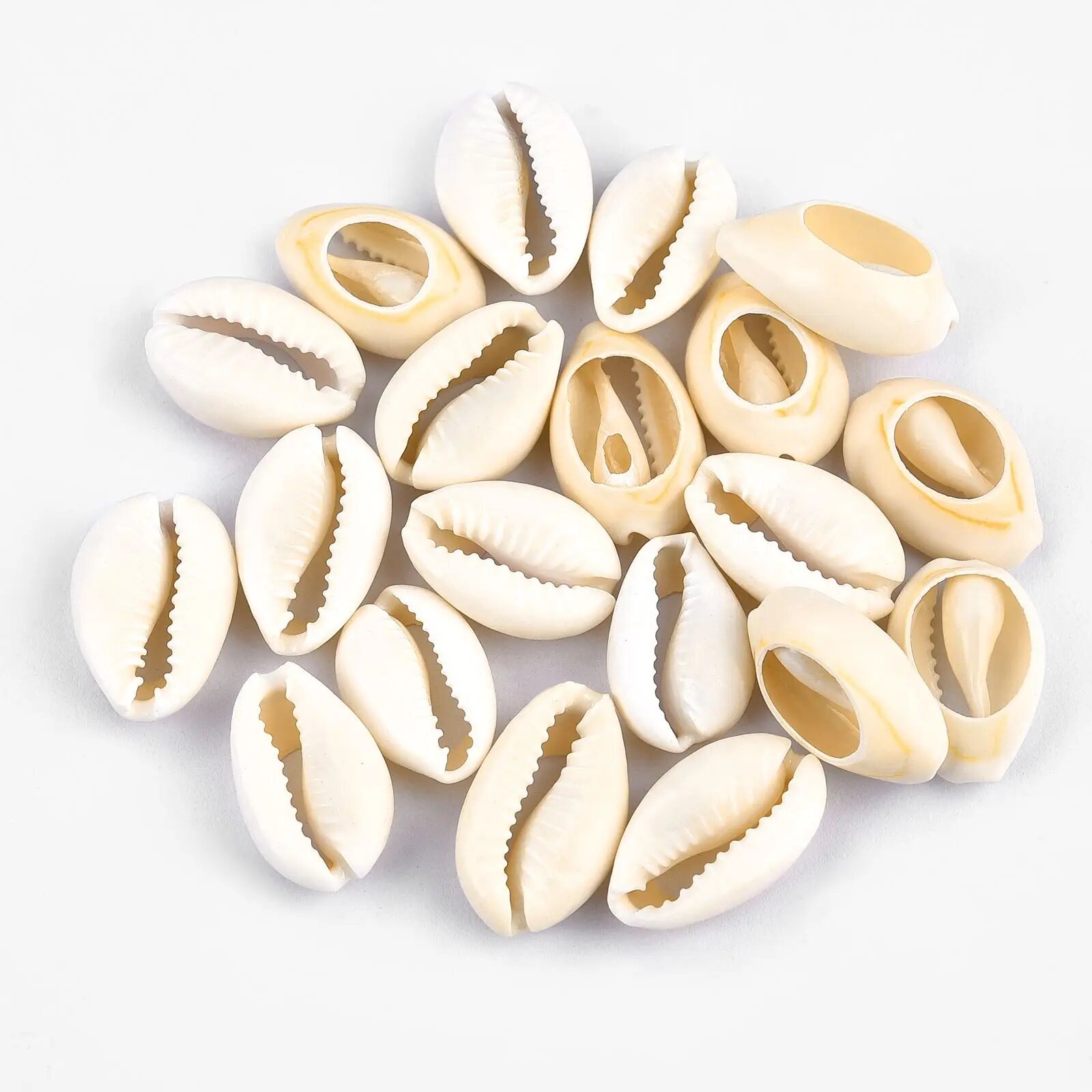 Набор бусин из ракушек SEVENWELL 20-50 шт 16-18mm 20pcs