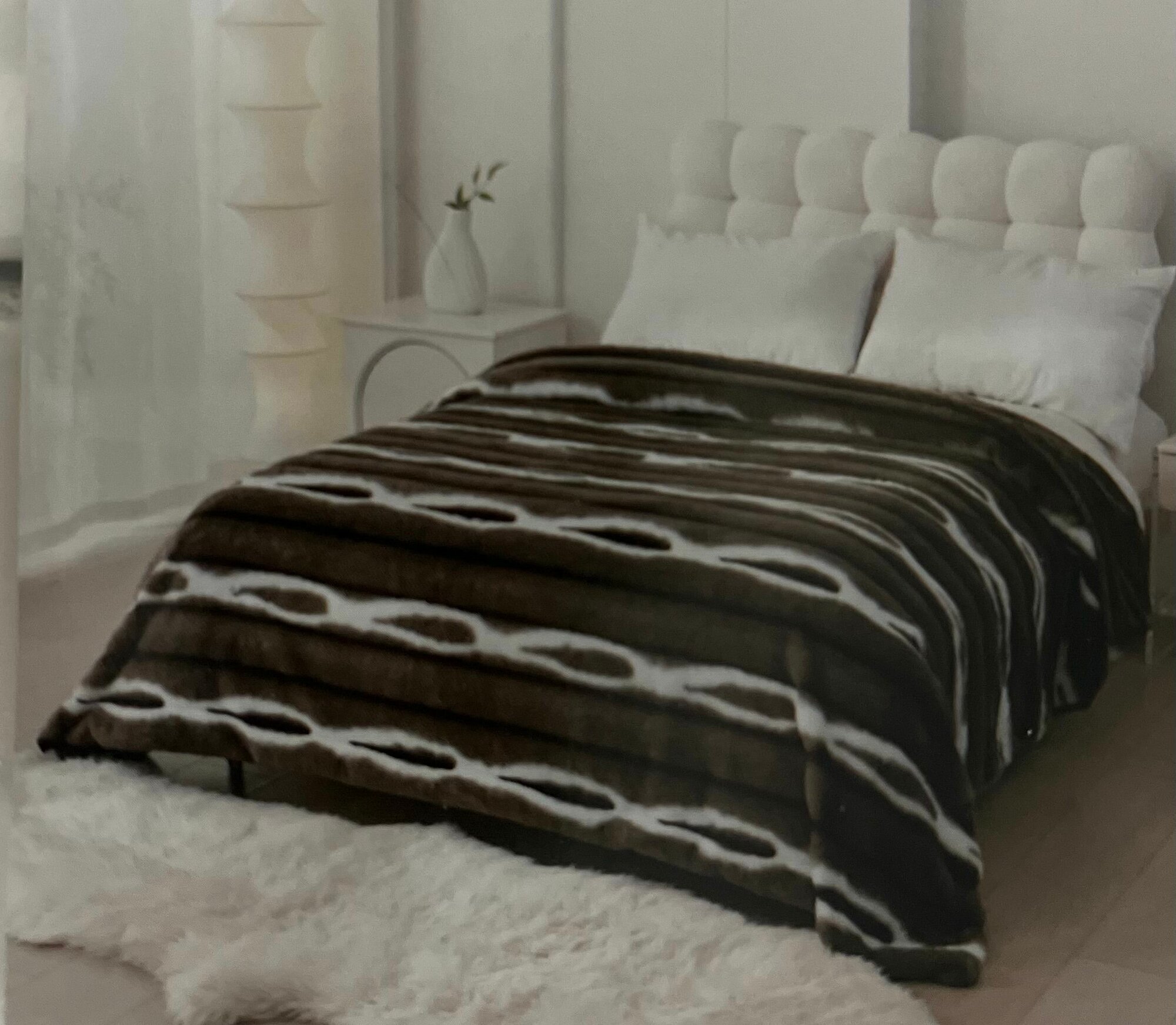 Плед шиншилла 200х230