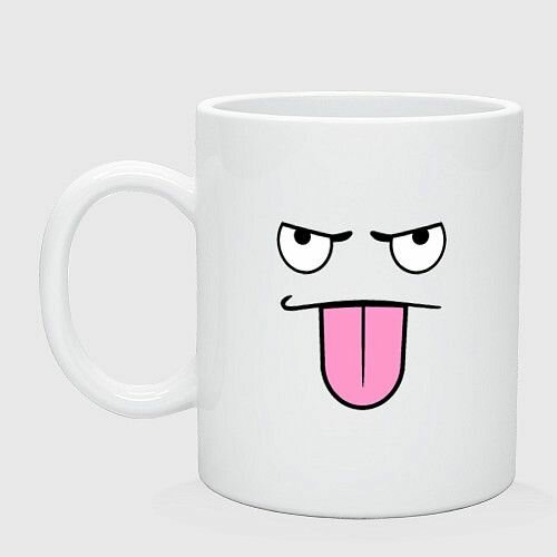 Коварный смайл Керамическая кружка