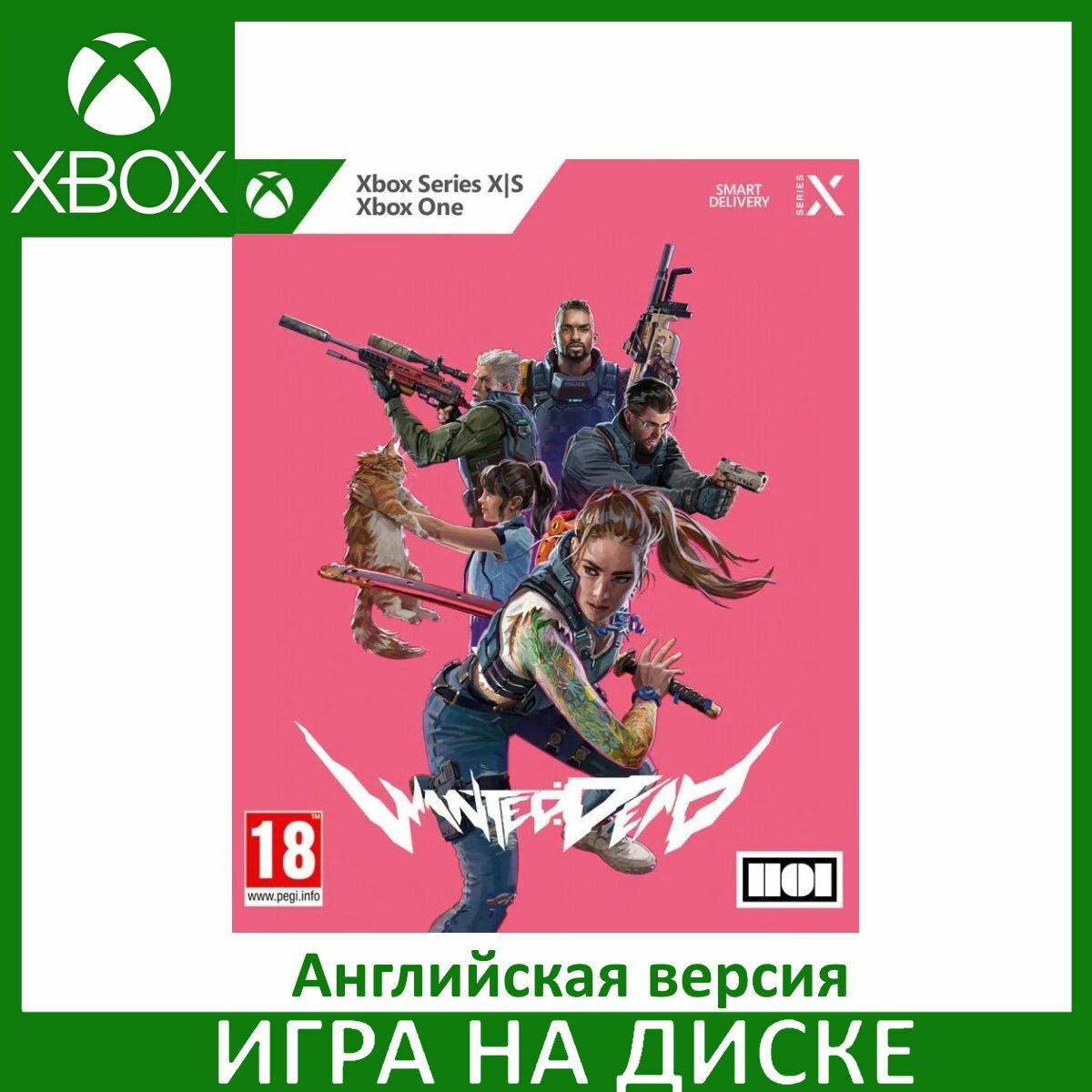 Игра Wanted Dead Xbox One, Series X Диск на Xbox Английская версия