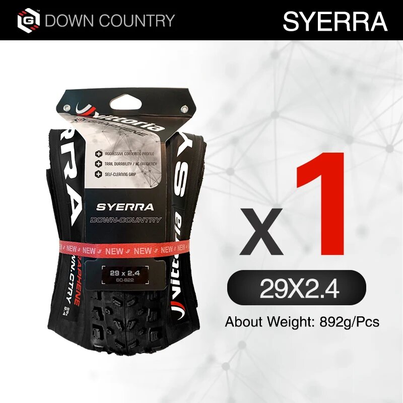 Vittoria Mezcal/Barro/Peypte пневматические шины 29 дюймов 29X2.35 1Pcs SYERRA 2.4-B