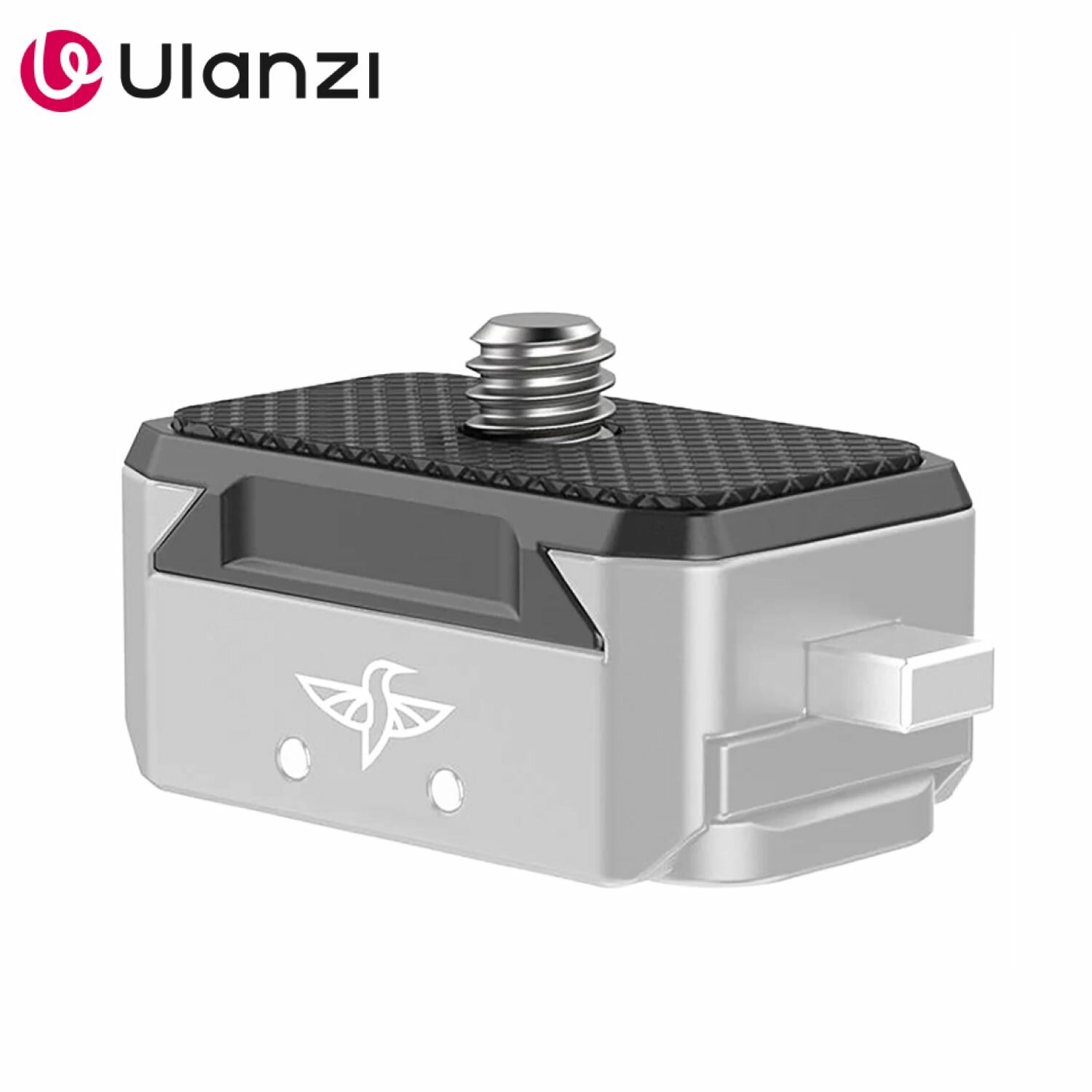 Быстросъёмная площадка для крепления Ulanzi "Hummingbird", авиационный алюминий, 25 г