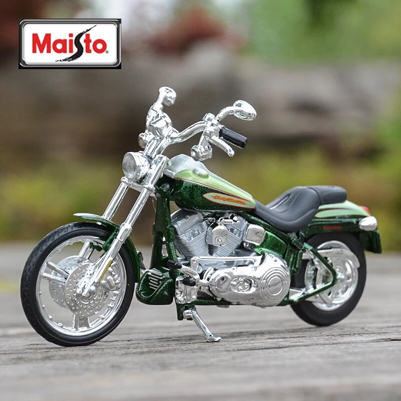 Maisto 1:18 Harley Davidson 2004 FXSTDSE CVO модель мотоцикла