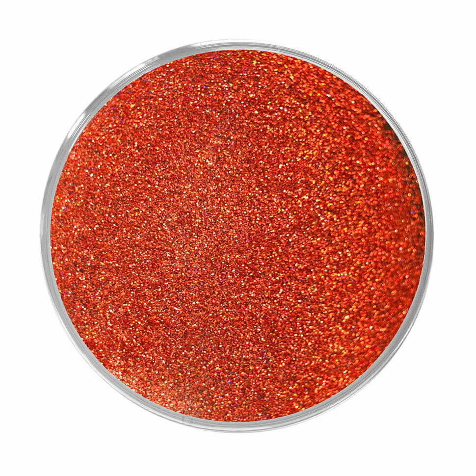 Глиттер Epoxy Master Holographic Orange, для эпоксидной смолы, оранжевый, 10 г