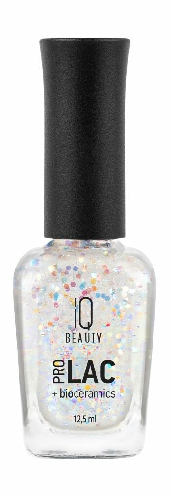 IQ BEAUTY Лак для ногтей укрепляющий с биокерамикой PROLAC+bioceramics, 12,5 мл, 125