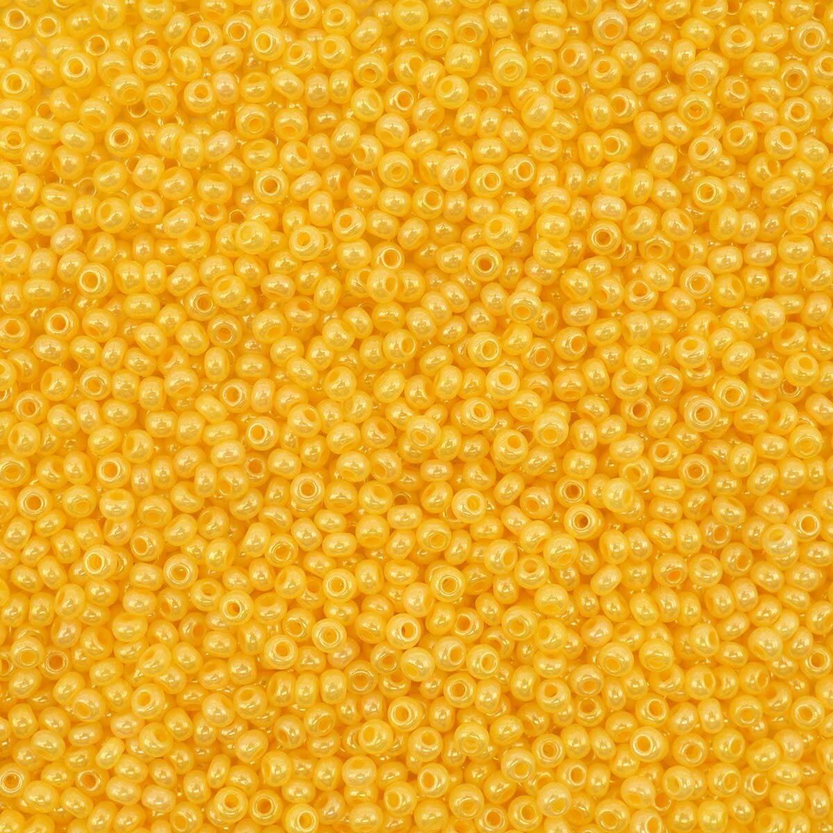 Бисер PRECIOSA "Алебастр", с цветным покрытием, 10/0, круглое отверстие, 17386, 50 г