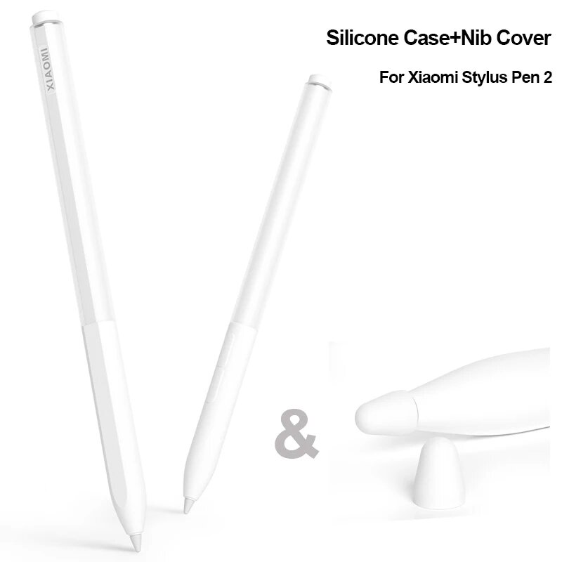 Чехол и наконечник для Xiaomi Stylus Pen 2, 2 in 1