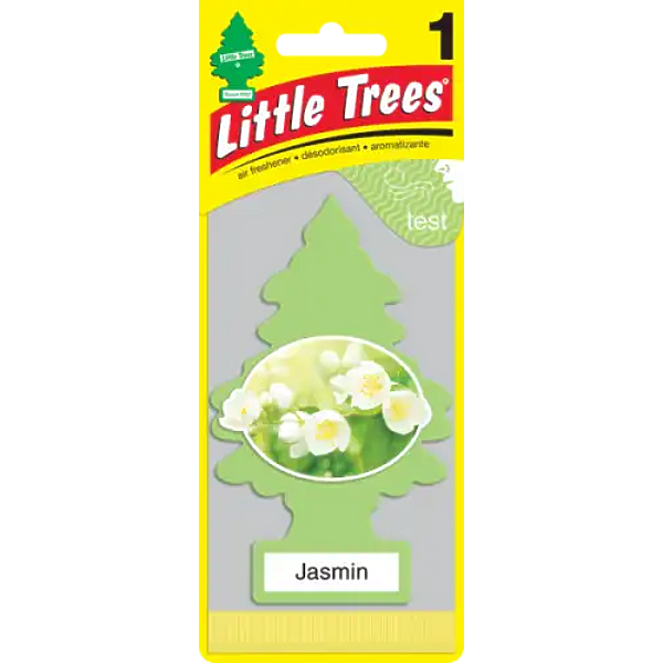 LITTLE TREES U1P-10433-RUSS ароматизатор подвесной картон ёлочка жасмин (jasmin)\