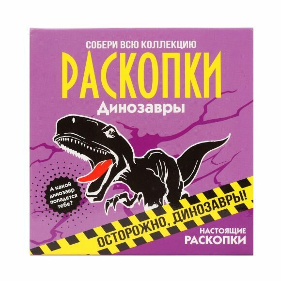 Набор для проведения раскопок Бумбарам Динозавры (dig-3)